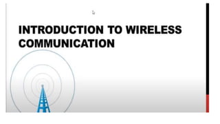 WIRELESS COMMUNICATION IINTRODUCTION.ppt