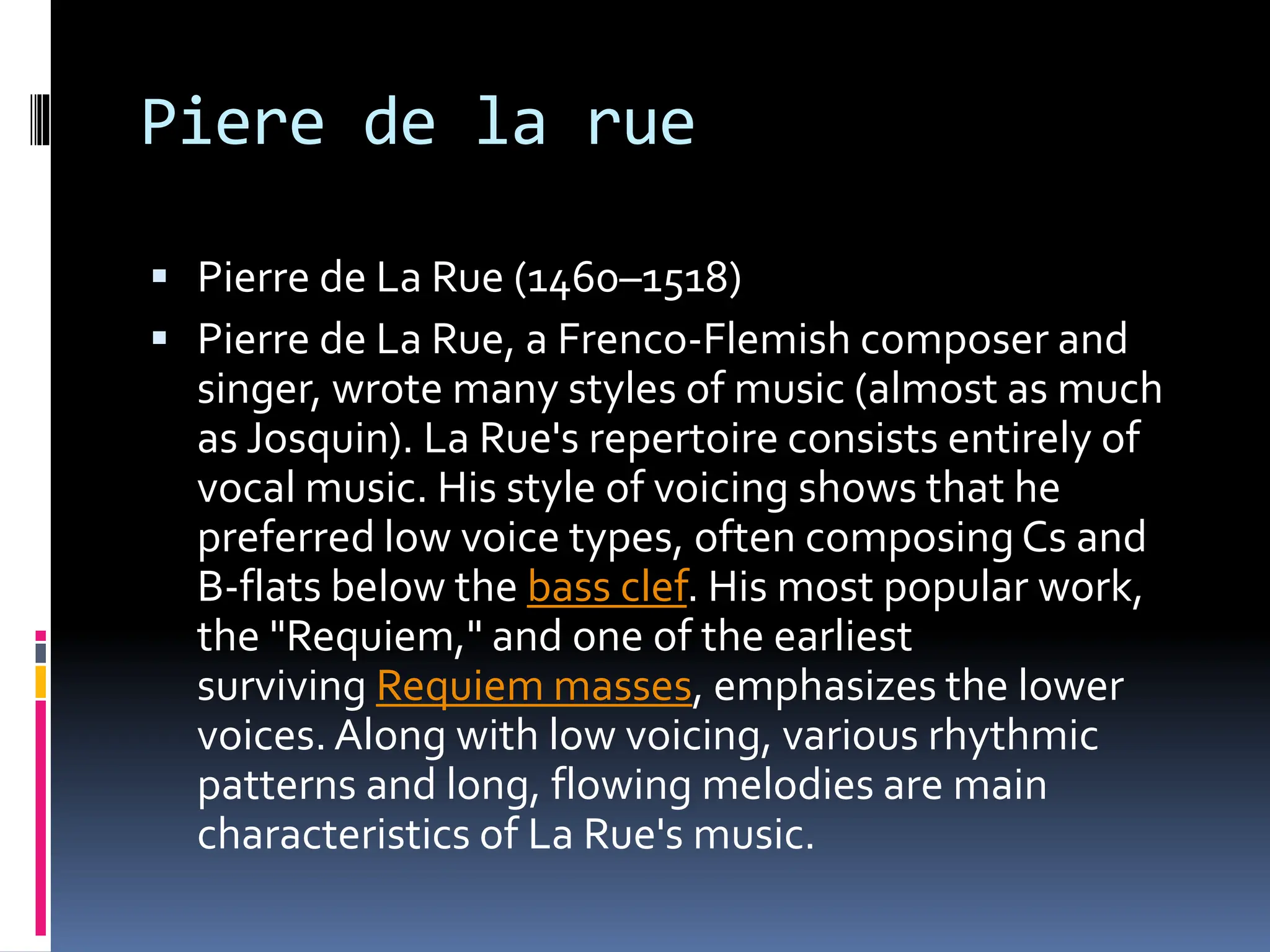 Famous composers of the renaissance period | PPTX