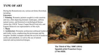 Presentation1 of art work of romanticism | PPTX | Modern Art | Fine Art