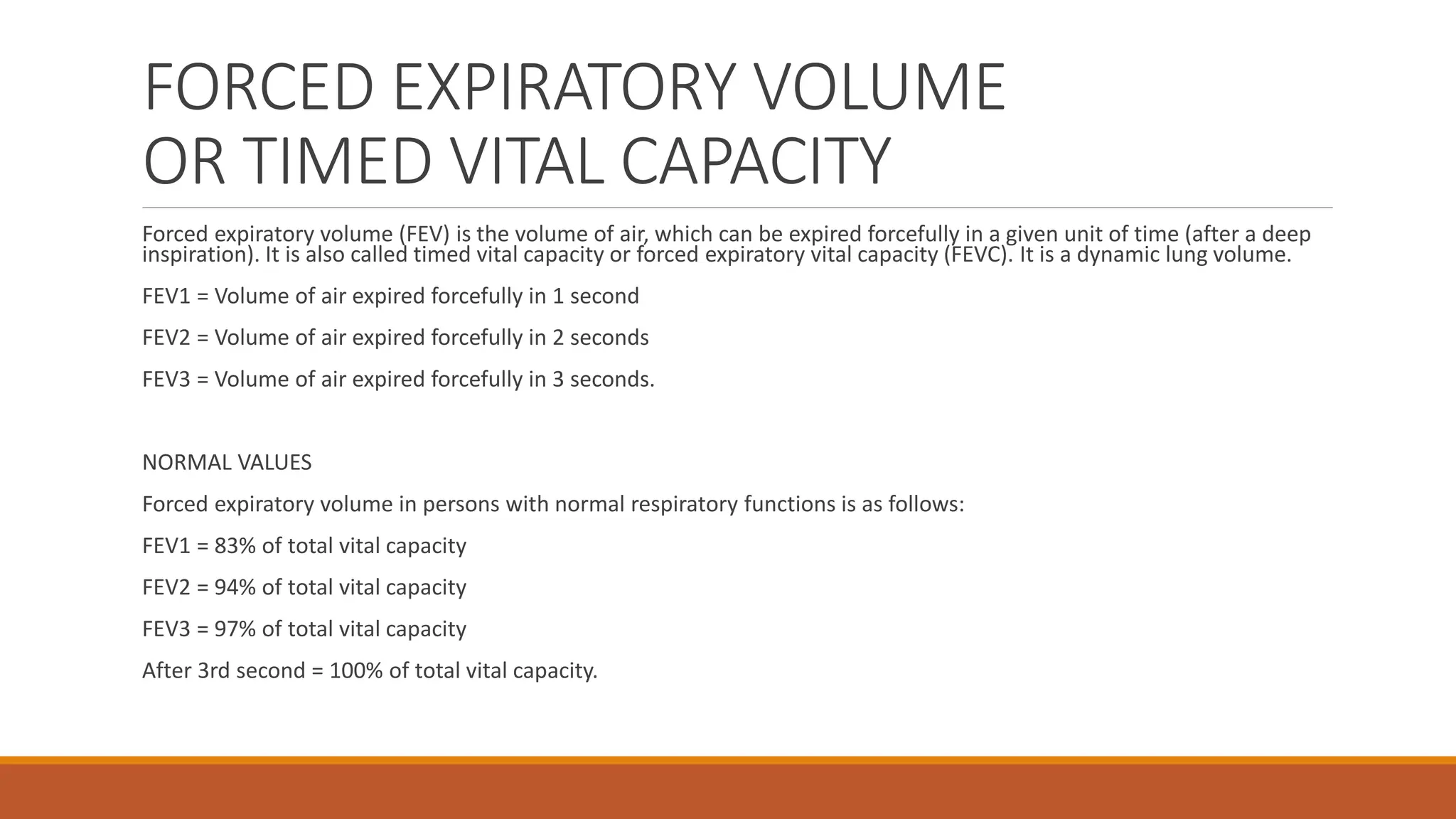 Pulmonary Function Tests and Measurement. | PPTX