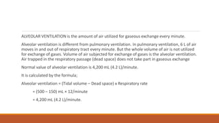 Pulmonary Function Tests and Measurement. | PPTX