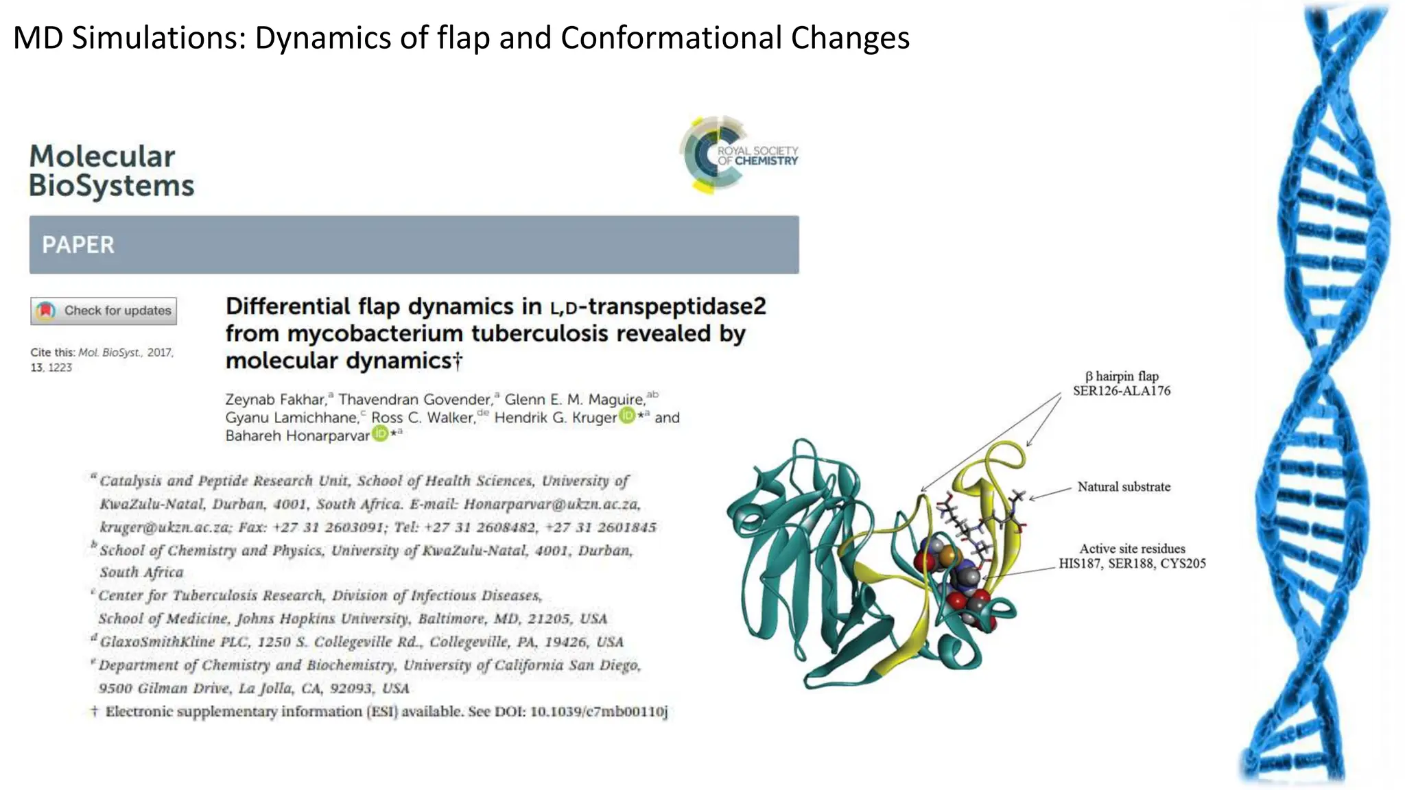 Application of computer-aided drug design napproach in drug-enzyme ...
