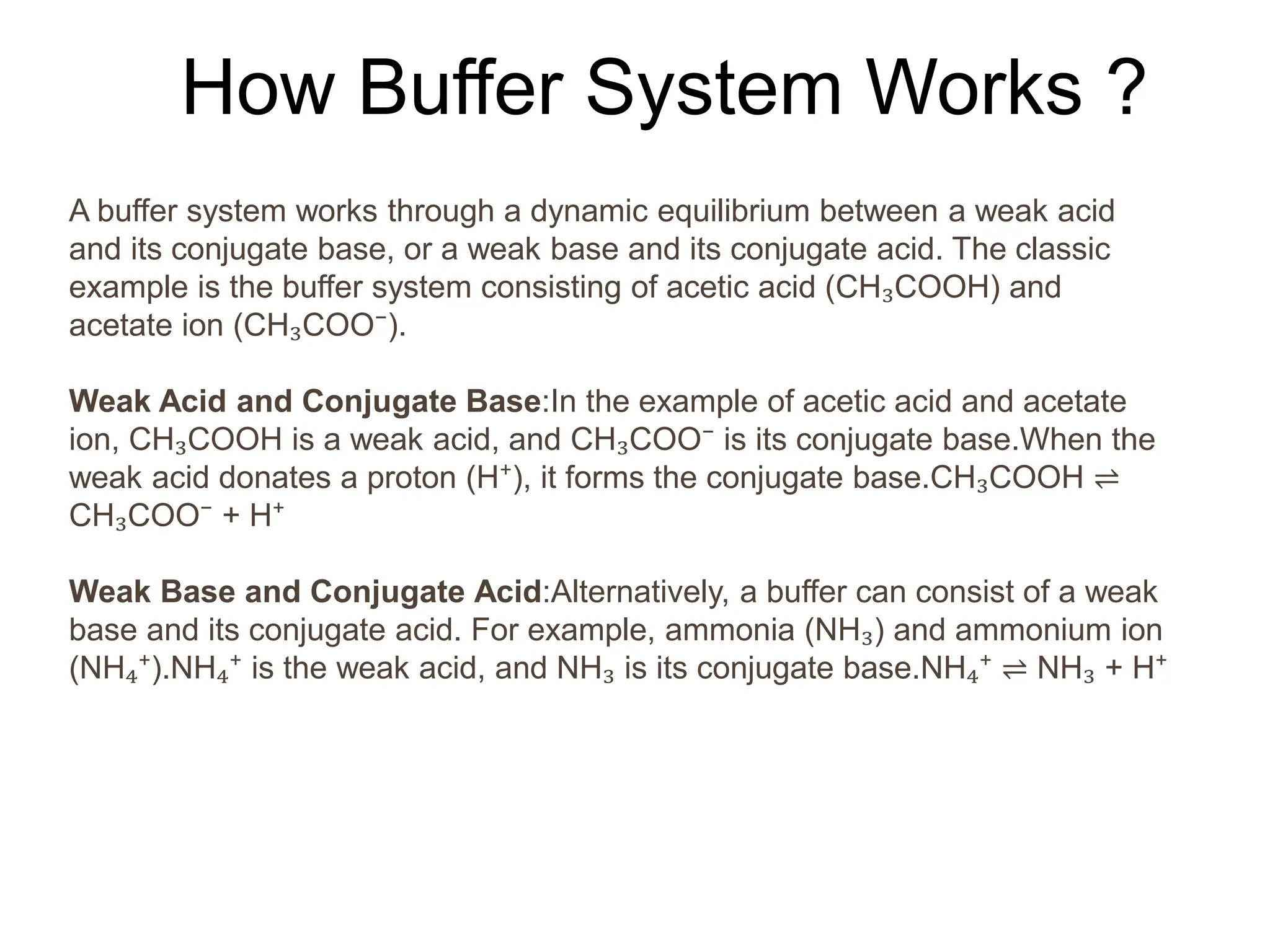 PH Buffer and Henderson Hasselbalchs equation | PPTX