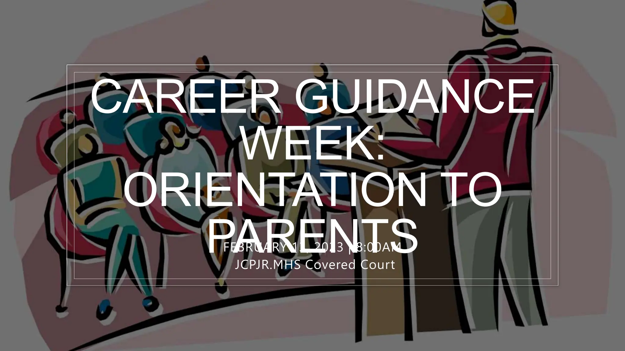 Career Guidance Week presentation week task | PPTX