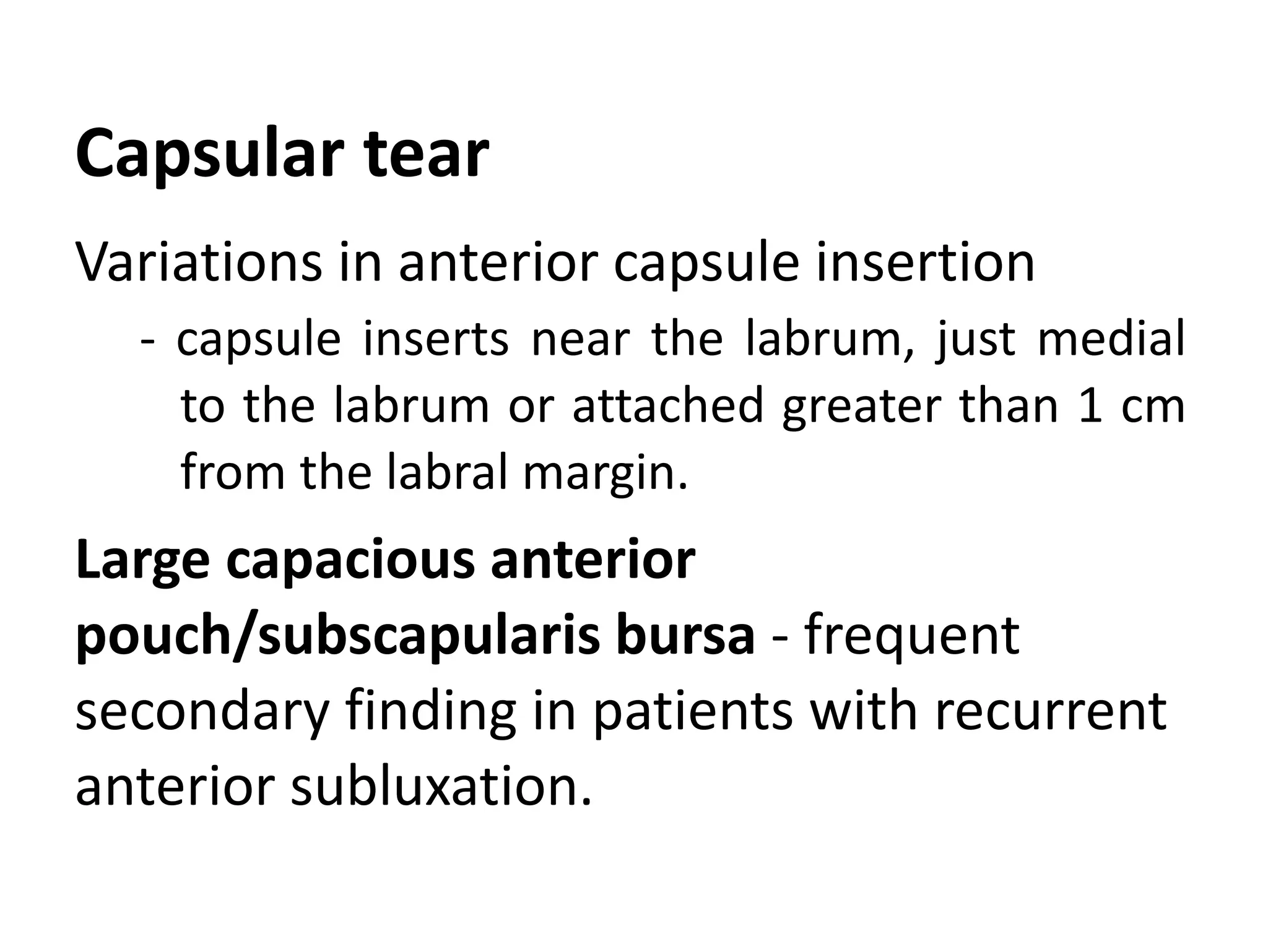 shoulder pathologies MRI: basic anatomy and MRI scans | PPTX