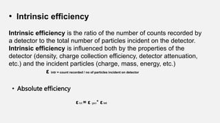 measurement of detector efficiencyPresentation1.pptx