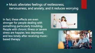 influences of music in mental health.pptx | Brain and Nervous System ...