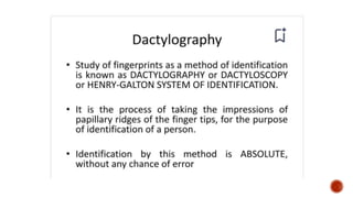 Identification ppt forensic medicine and toxicology | PDF