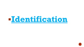 Identification ppt forensic medicine and toxicology | PDF