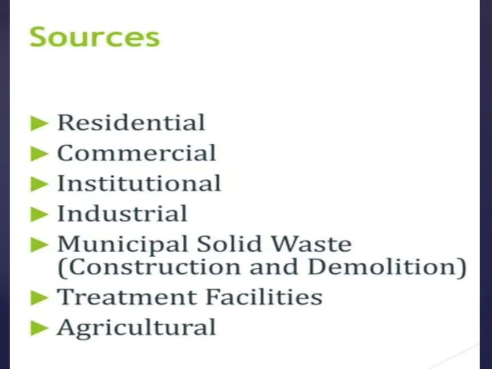 type of waste management and treament, conclusion | PPT