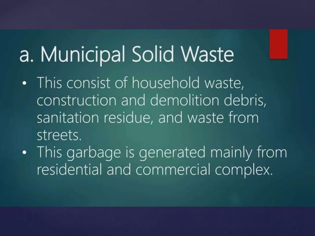 type of waste management and treament, conclusion | PPT