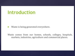 type of waste management and treament, conclusion | PPT