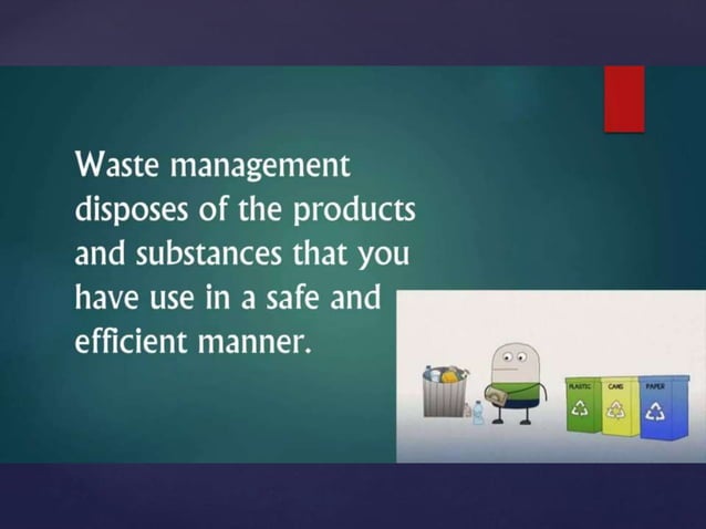 type of waste management and treament, conclusion | PPT