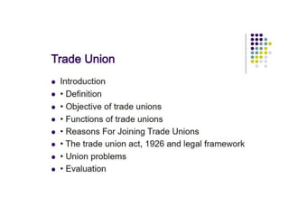 trade union........................................ | PPTX