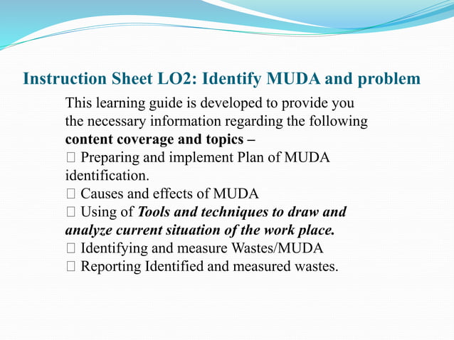 Preventing and eliminating muda and waste | PPTX | Business | Business ...
