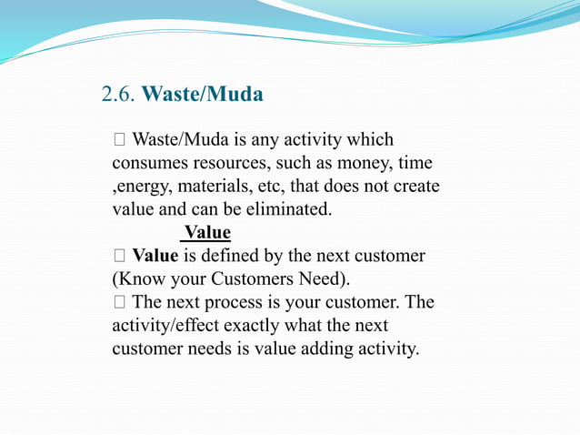 Preventing and eliminating muda and waste | PPTX | Business | Business ...