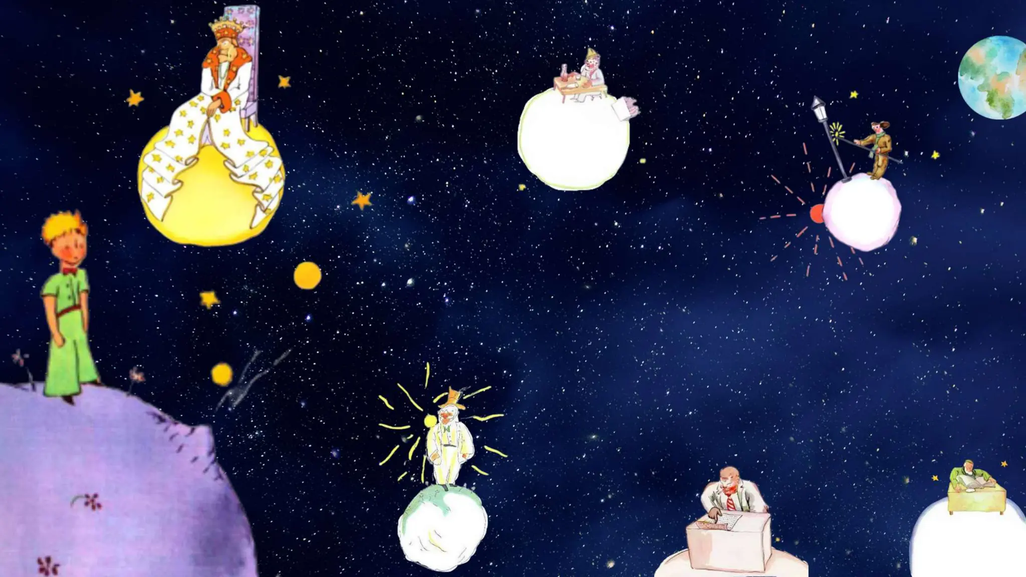 The Little Prince PowerPoint Presentation on the characters of the ...