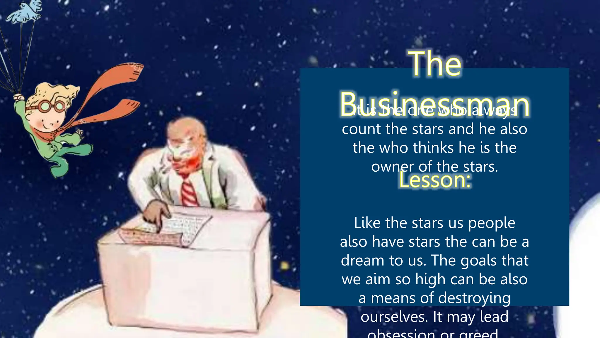 The Little Prince PowerPoint Presentation on the characters of the ...