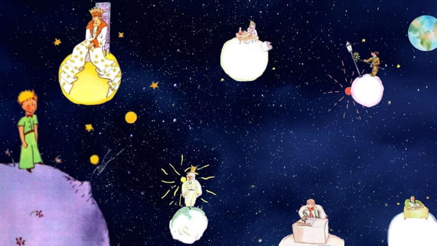 The Little Prince PowerPoint Presentation on the characters of the ...