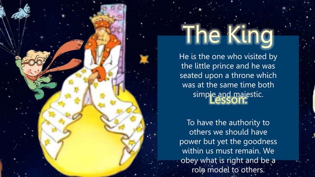 The Little Prince PowerPoint Presentation on the characters of the ...