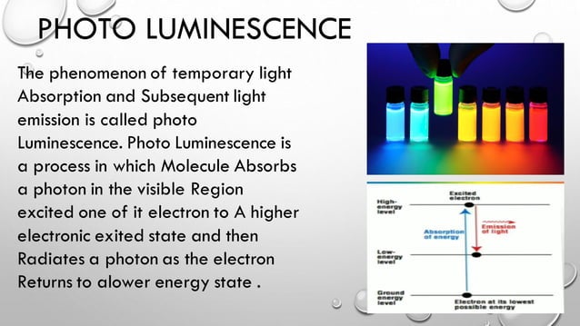 LUMINESCENCE PPT ON FULL ON DETAIL KNOWLEDGE | PPT