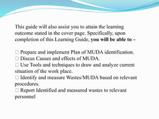 Presentation1.pptx preventing and eliminating muda | PPTX