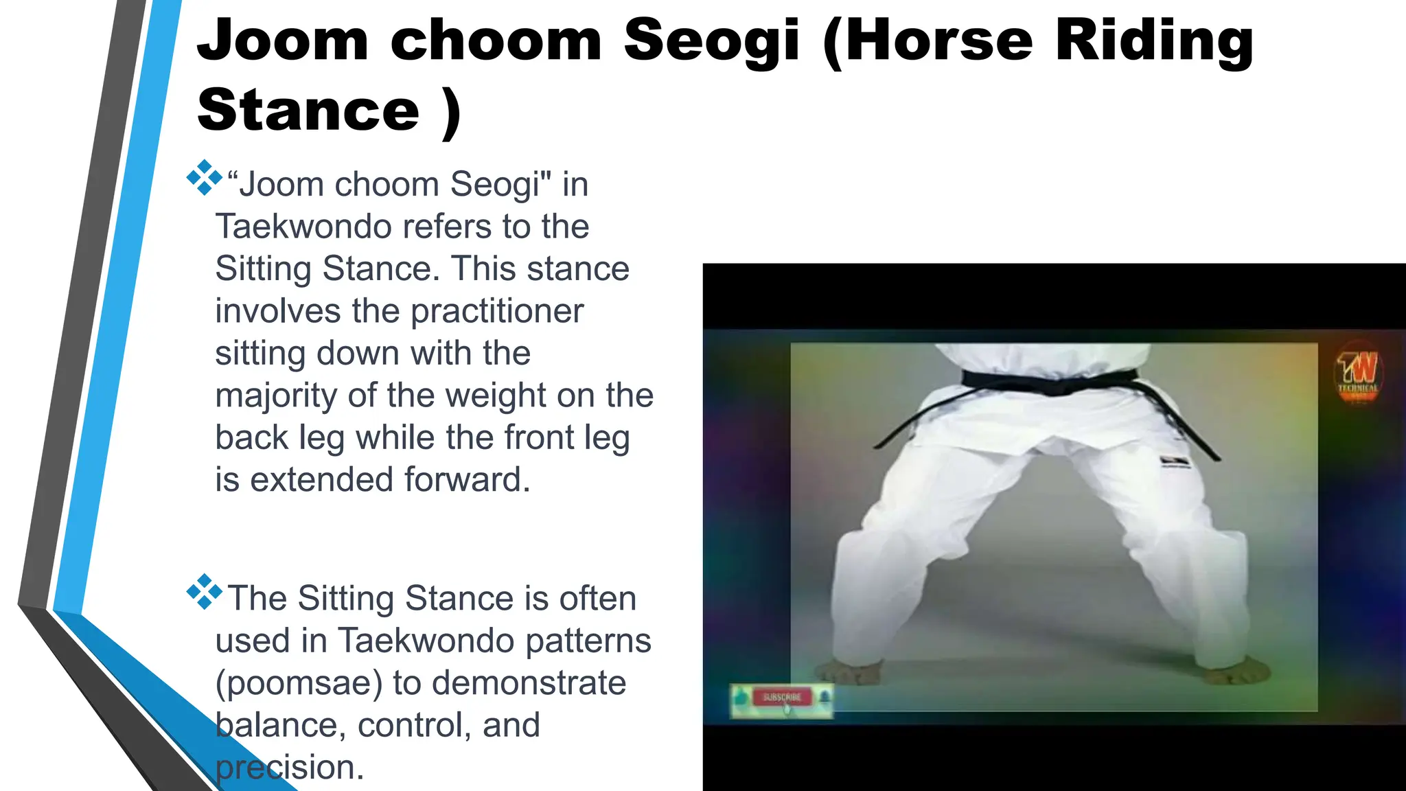 Basics of Korean Taekwondo in India explaining about kicks,punches ...