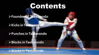 Basics of Korean Taekwondo in India explaining about kicks,punches ...