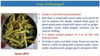 Pairing state for food preparation in chhattisgarh | PPT