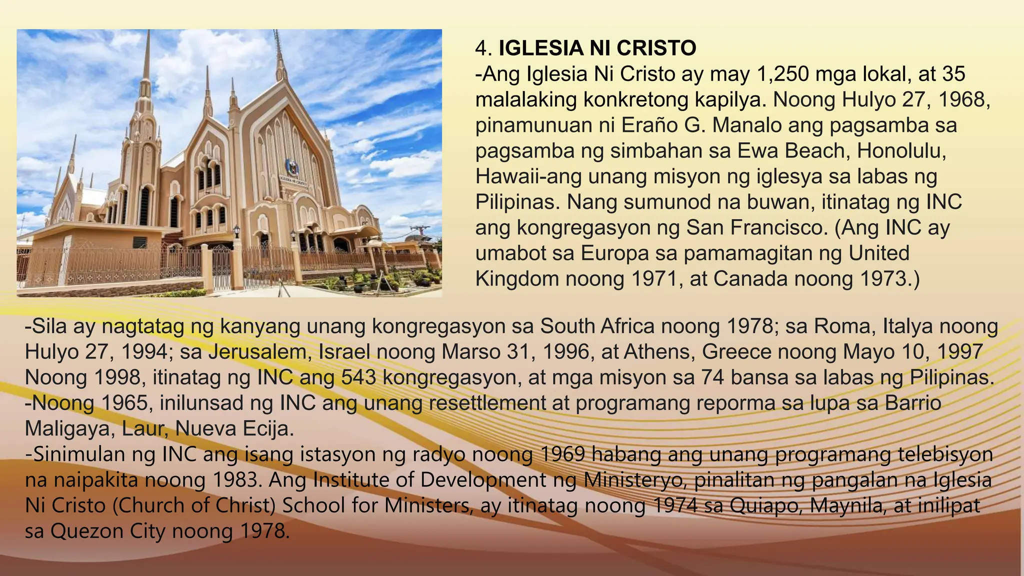 Mga Tanyag na Simbahan sa ating Pilipins | PPTX