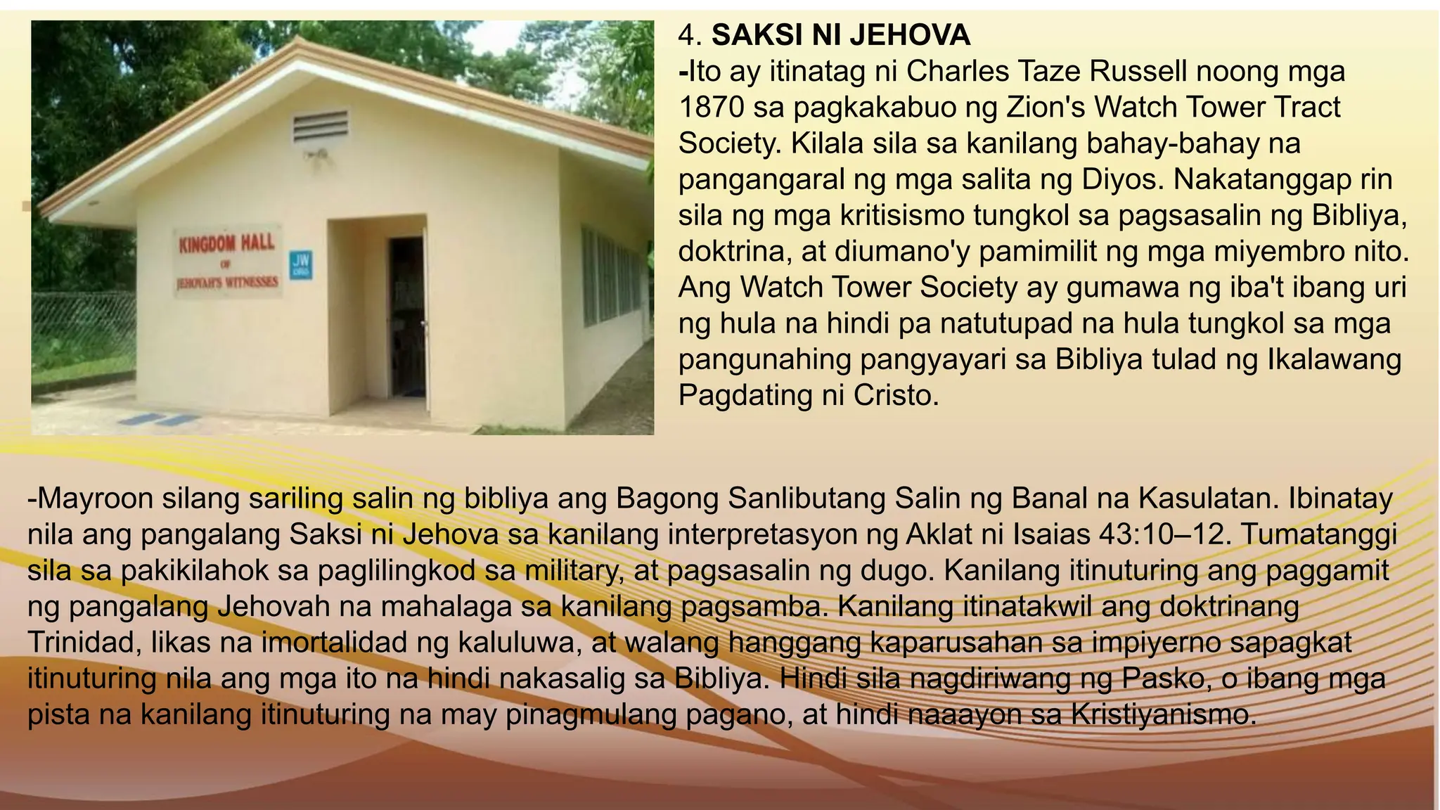 Mga Tanyag na Simbahan sa ating Pilipins | PPTX