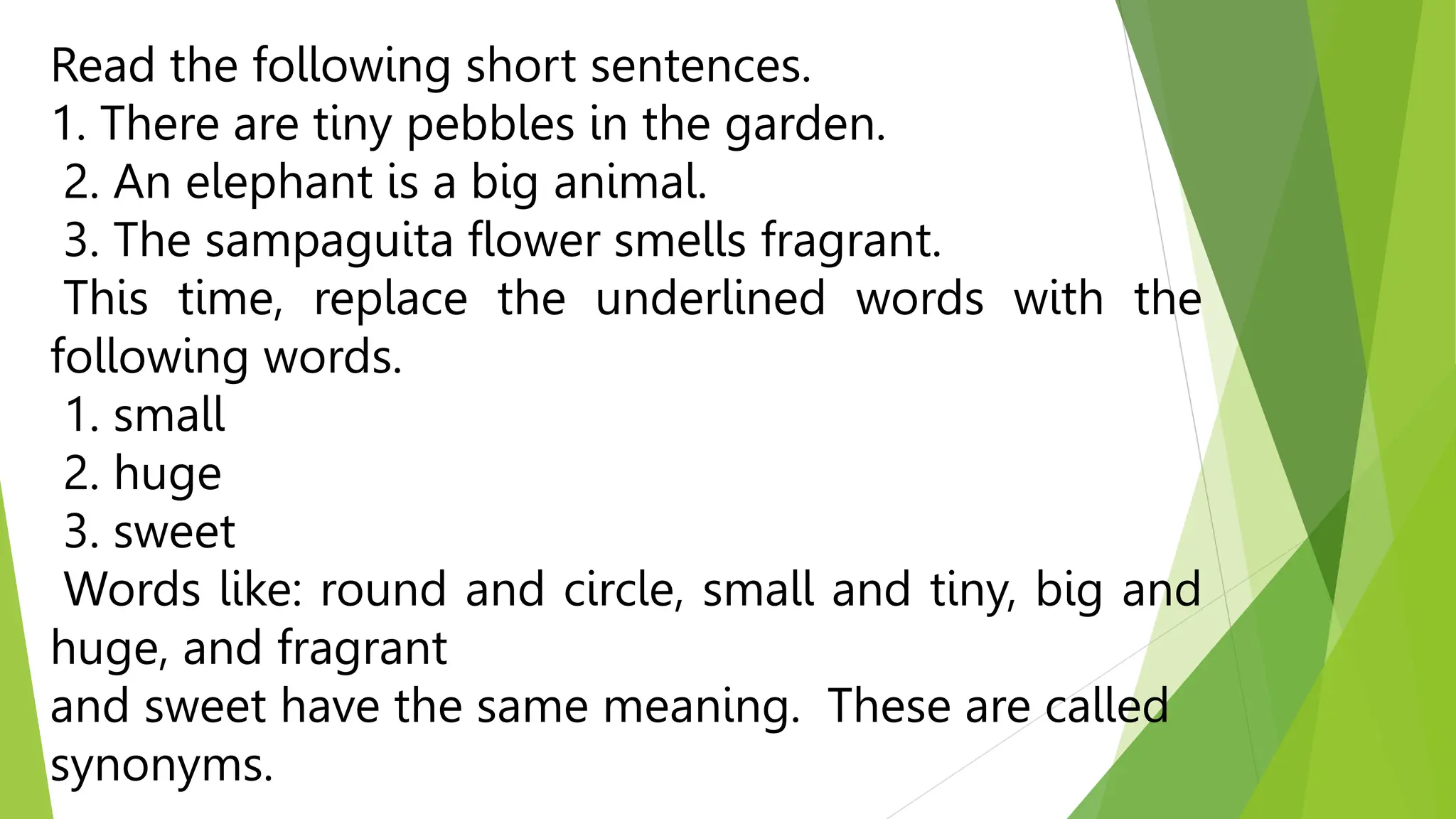 Synonyms and Antonyms English Four Quarter 3 | PPTX