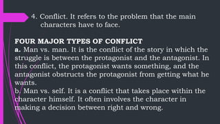 Presentation1.pptx THE ELEMENTS OF A STORY, | PPTX | Drama | Genres