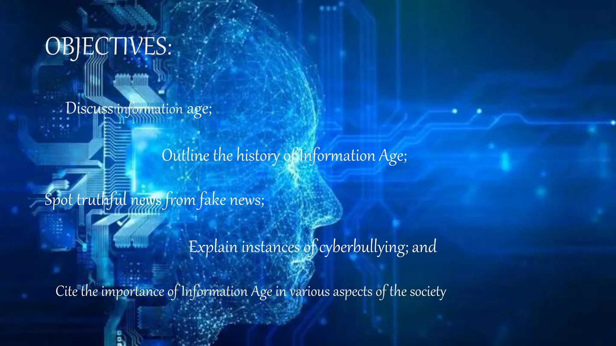 The Evolution of The Information for one | PPT