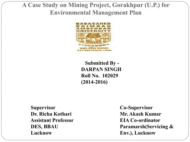 A CASE STUDY ON MINING PROJECT EIA PLAN.pptx