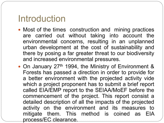 A CASE STUDY ON MINING PROJECT EIA PLAN.pptx