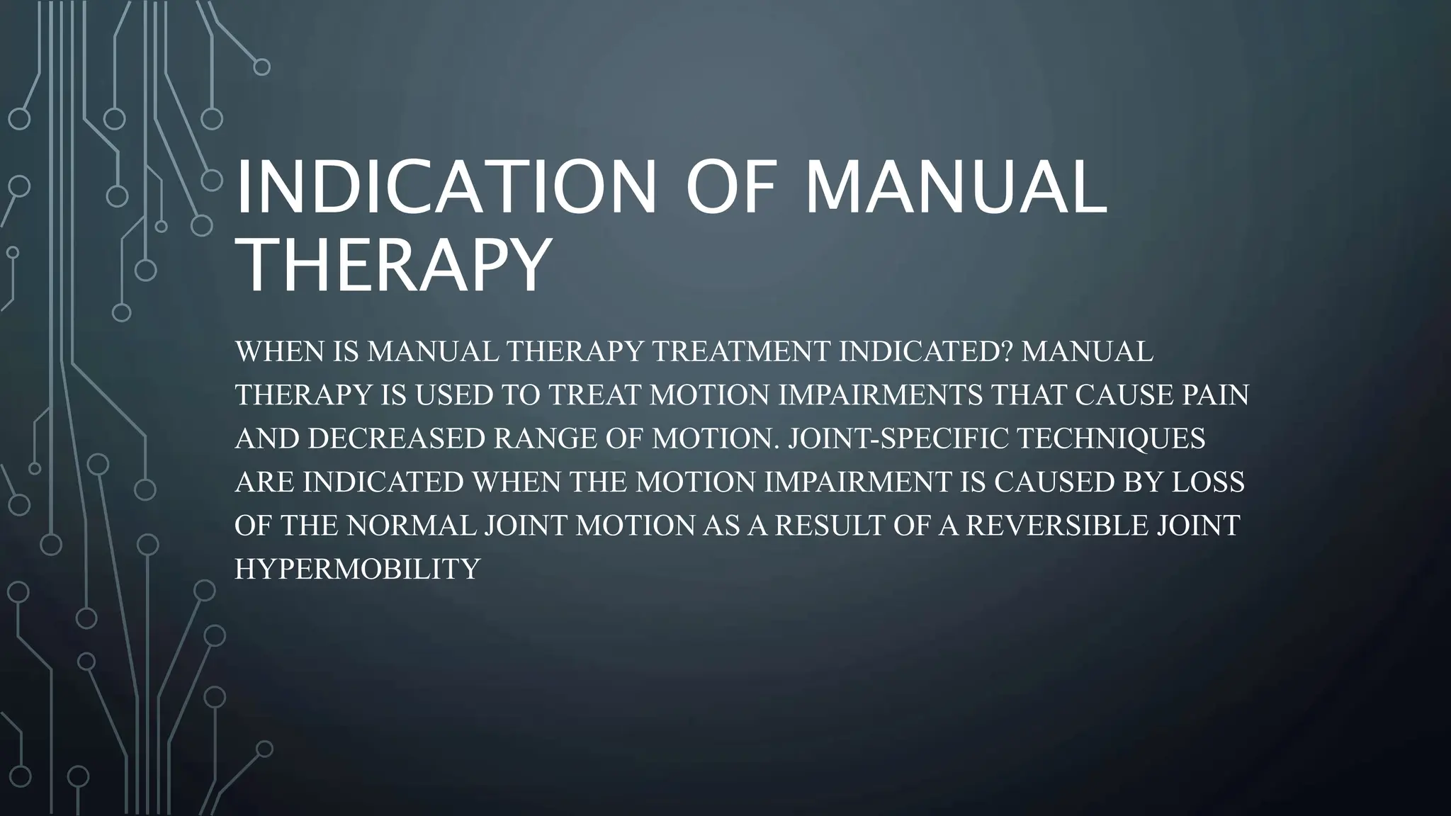 presentation about therapy and it's concept | PPTX