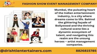 FASHION SHOW EVENT MANAGEMENT COMPANY | PPTX