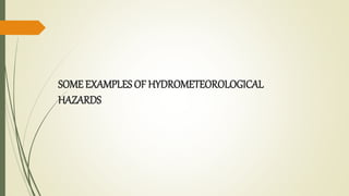 Hydrometeorological Hazards (Precautionary Measures) | PPTX