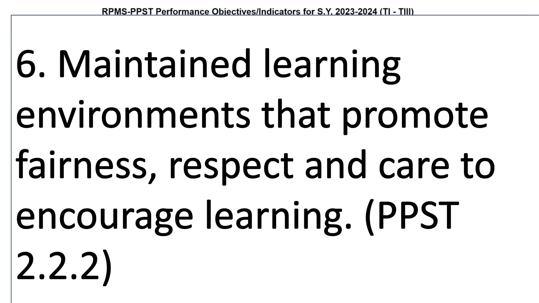 IPCRF/RPMS 2024 Classroom Observation tool is your access to the new ...