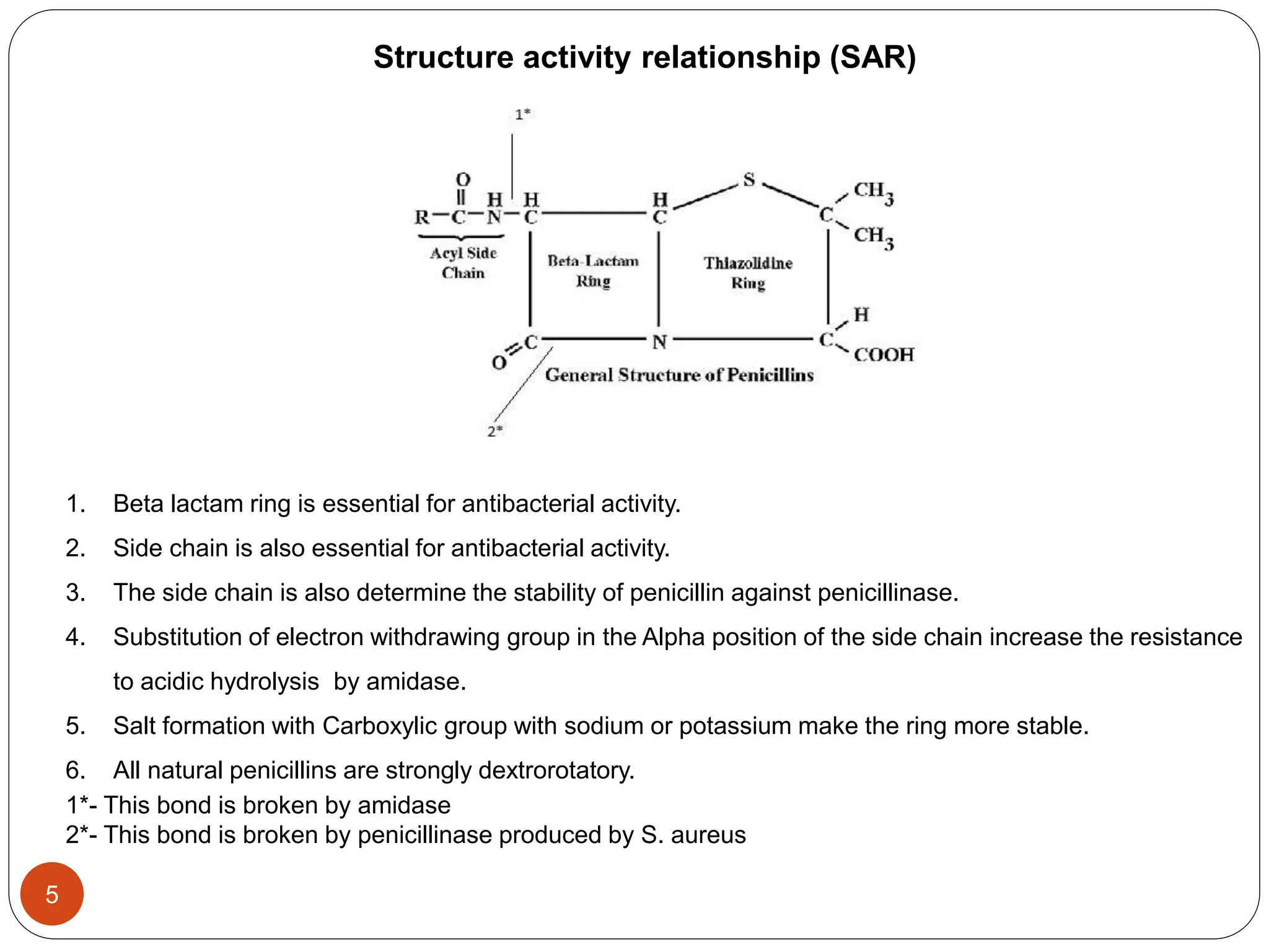 Medicinal chemistry, Beta Lactam antibiotics | PPTX