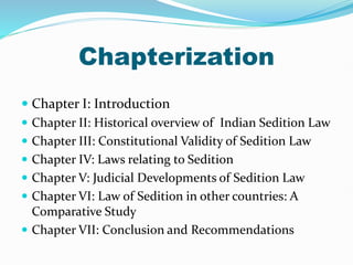 Presentation1.pptx on sedition is a good legal point | PPTX
