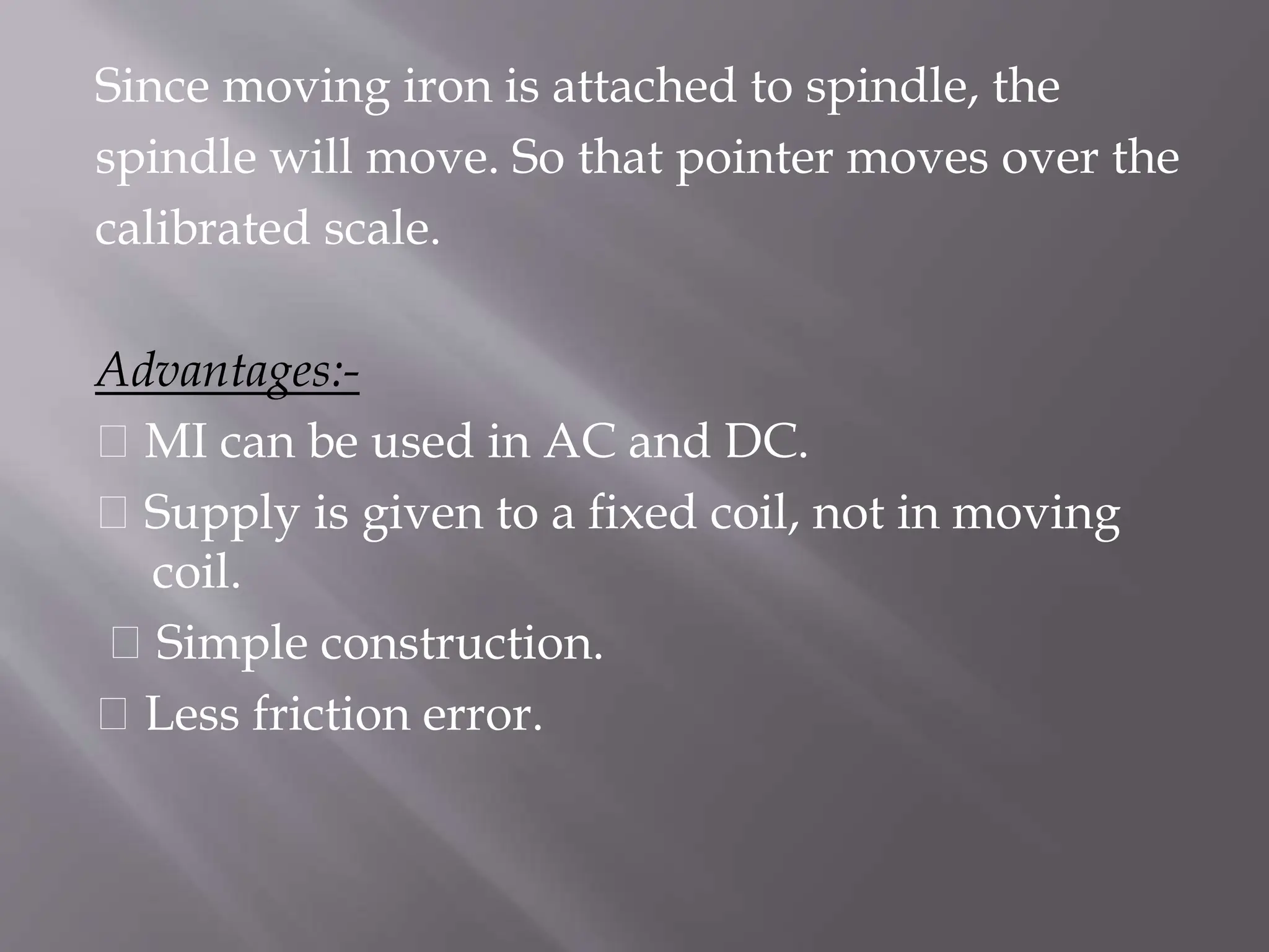Presentation1.pptx_PMMC_Movingcoil_and_Moving iron | PPTX