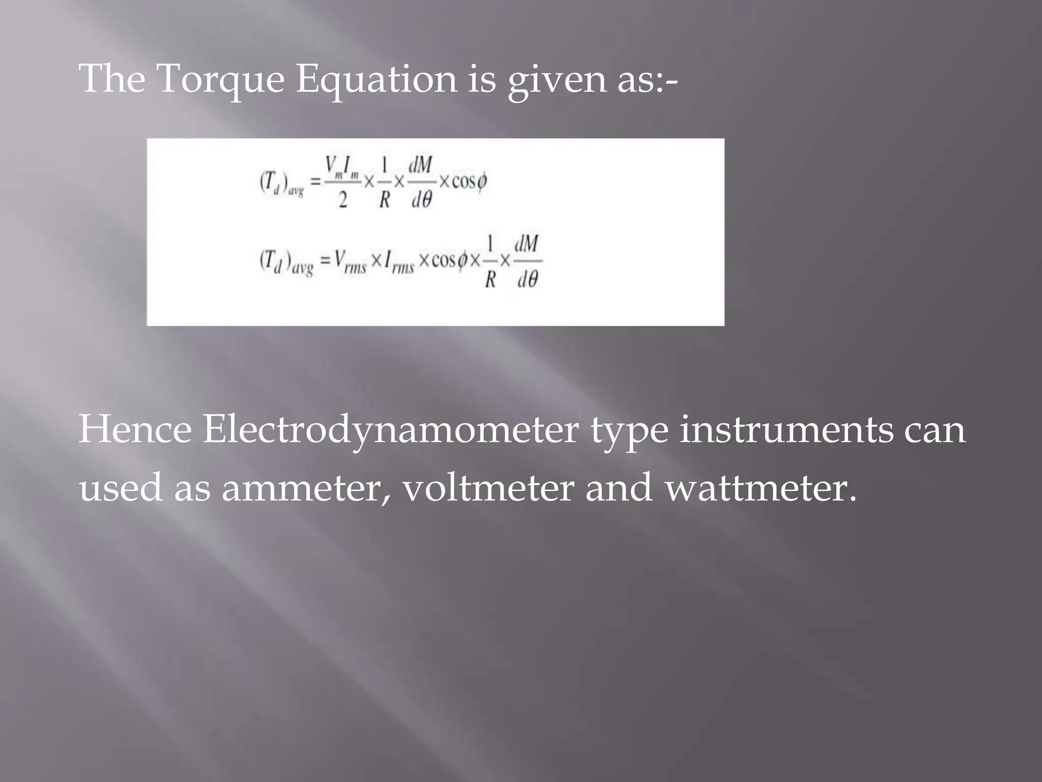 Presentation1.pptx_PMMC_Movingcoil_and_Moving iron | PPTX