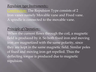 Presentation1.pptx_PMMC_Movingcoil_and_Moving iron | PPTX