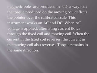 Presentation1.pptx_PMMC_Movingcoil_and_Moving iron | PPTX