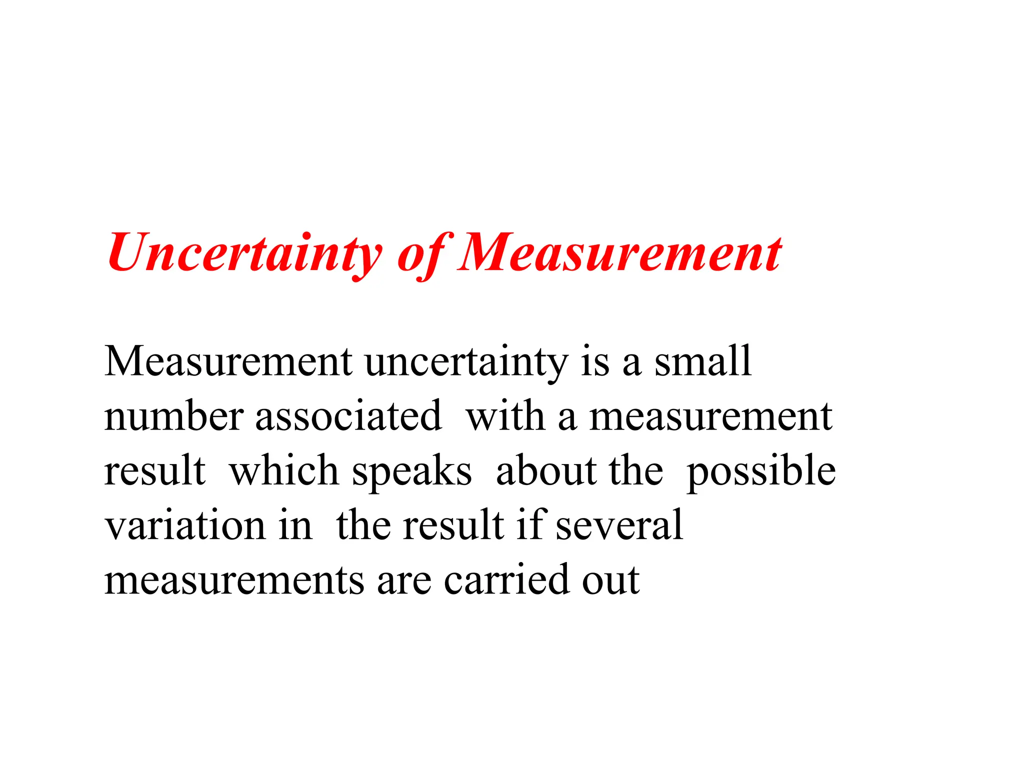 Presentation on Measurement Uncertainity.ppt