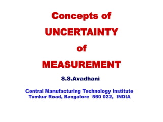 Presentation on Measurement Uncertainity.ppt