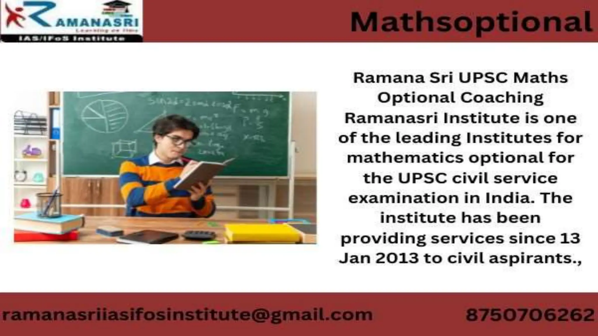 UPSC Maths Optional Online Class learn es | PPTX