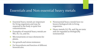 Effects of heavy metals and radiation pollution on biological system.pptx